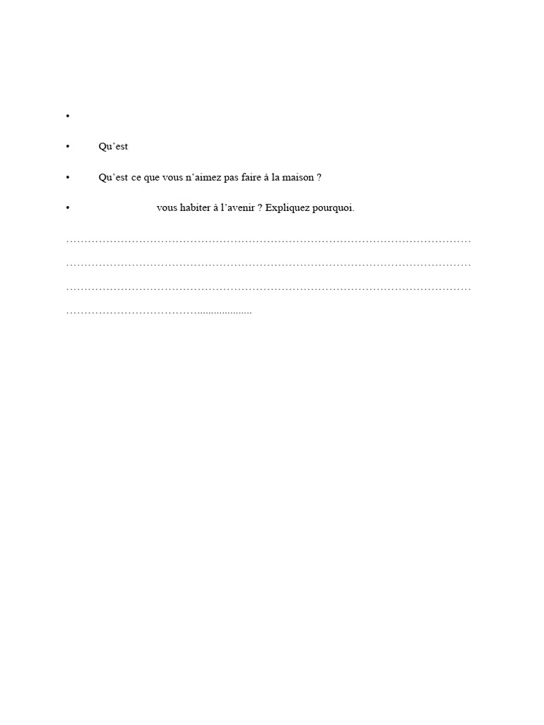 NEW FRENCH EXERCISES 1 if you want to print | PDF