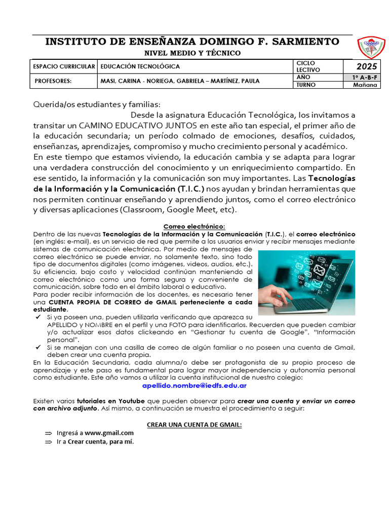 Guía de Uso de Herramientas TIC 2025 | PDF | Diseño | El plastico