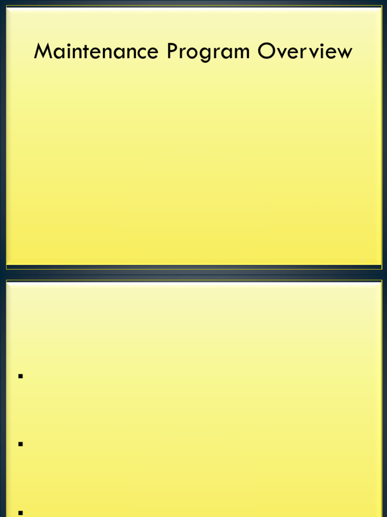 Session 6 Part 21 Maimtenance Program Final | PDF | Aviation