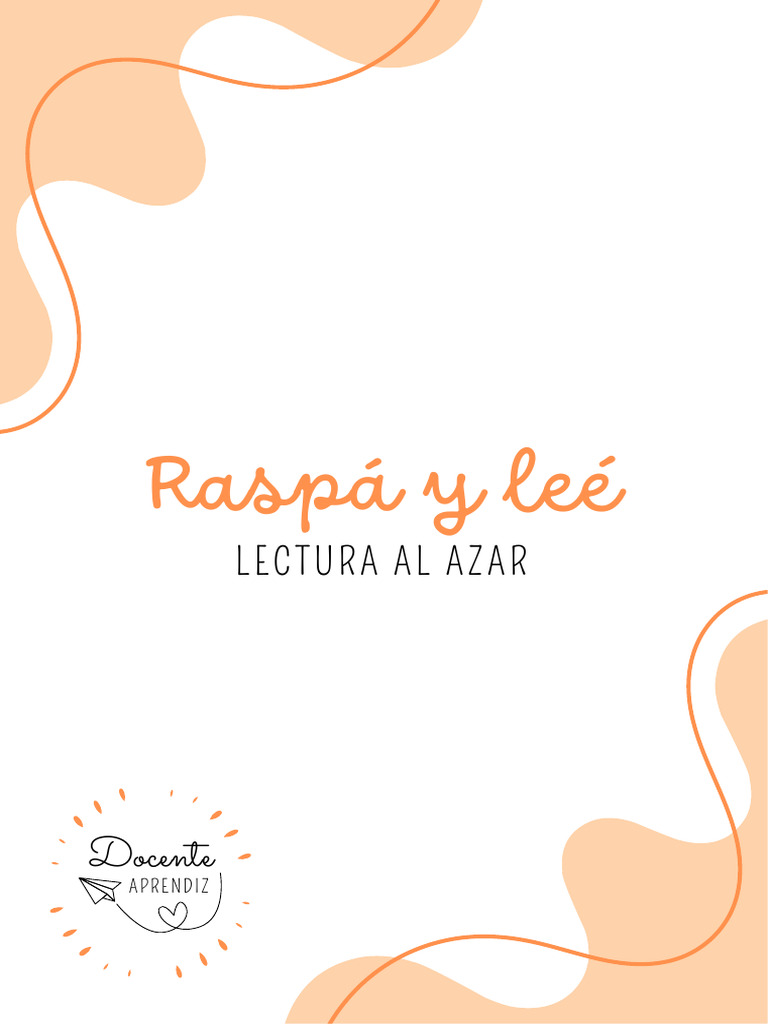 Raspá y Leé | PDF