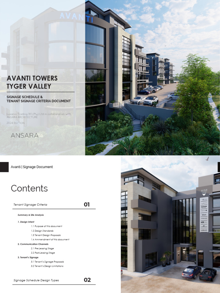 Signage Schedule & Tenant Signage Criteria Document_07.03.2024 | PDF ...