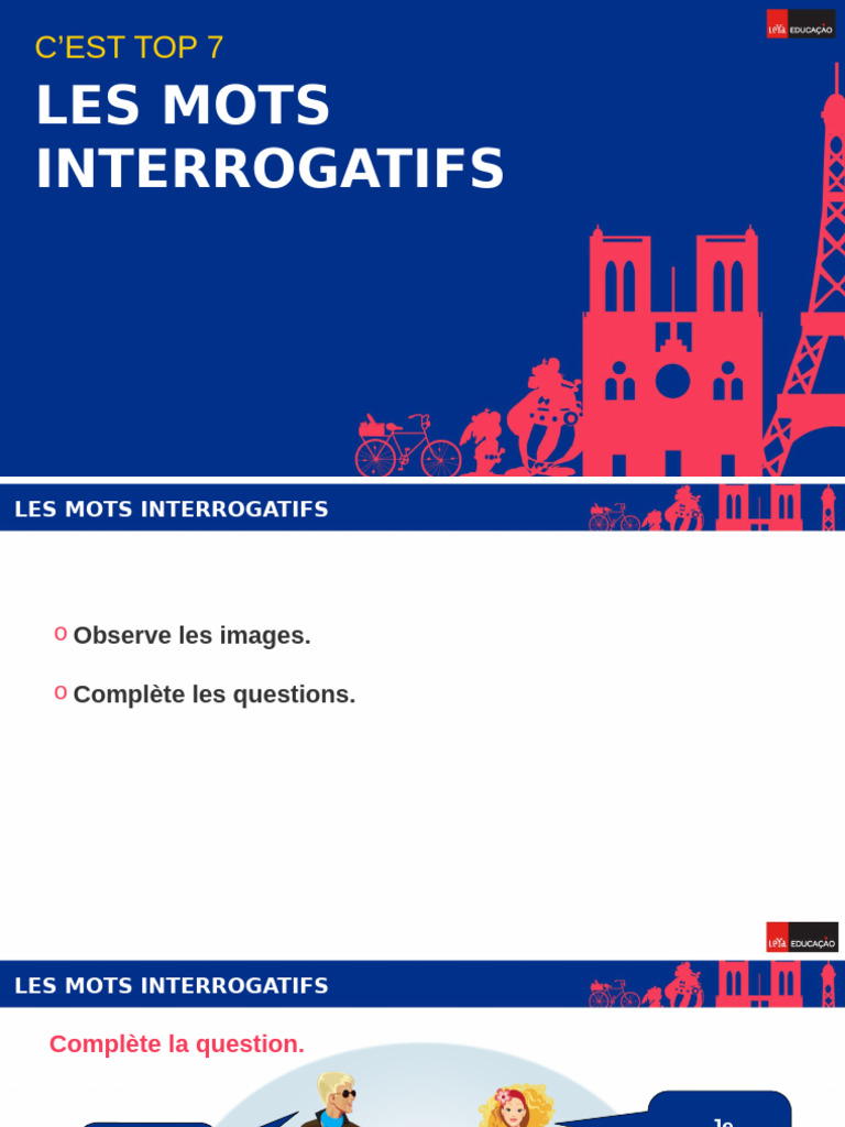Mot Interrogatifs | PDF