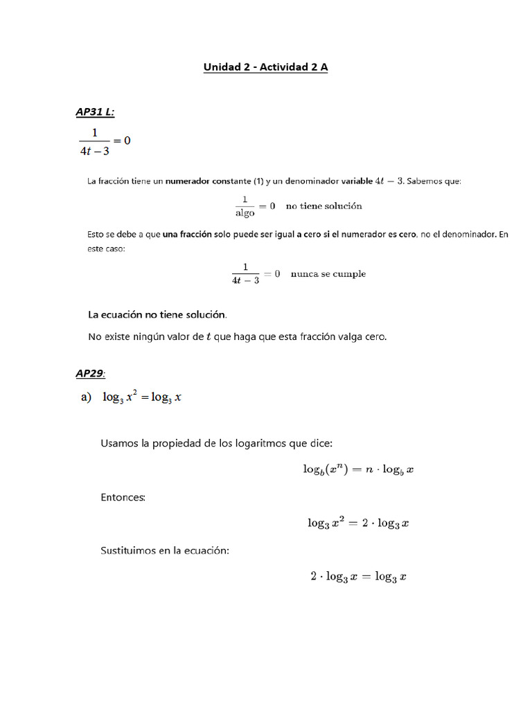 Unidad 2 Actividad 2A | PDF