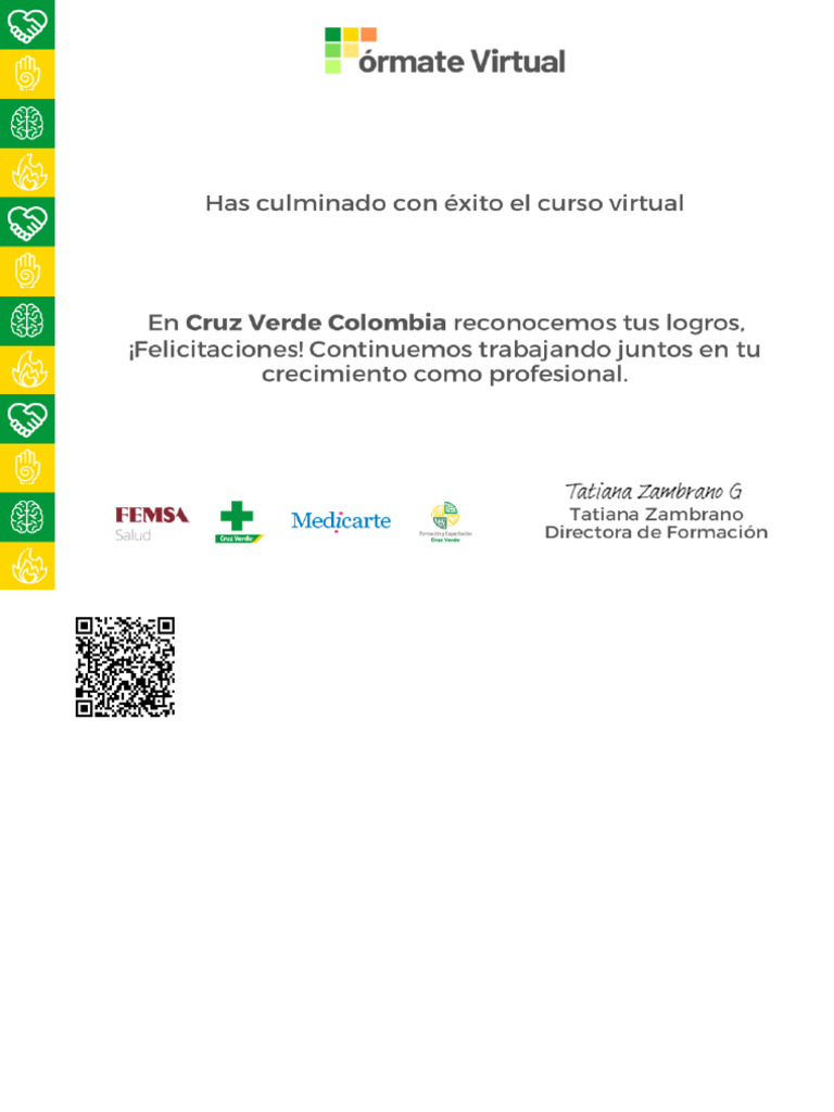 Certificado Dosificarte | PDF