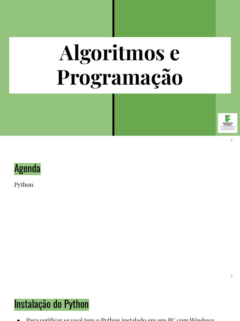 introdução a python | PDF