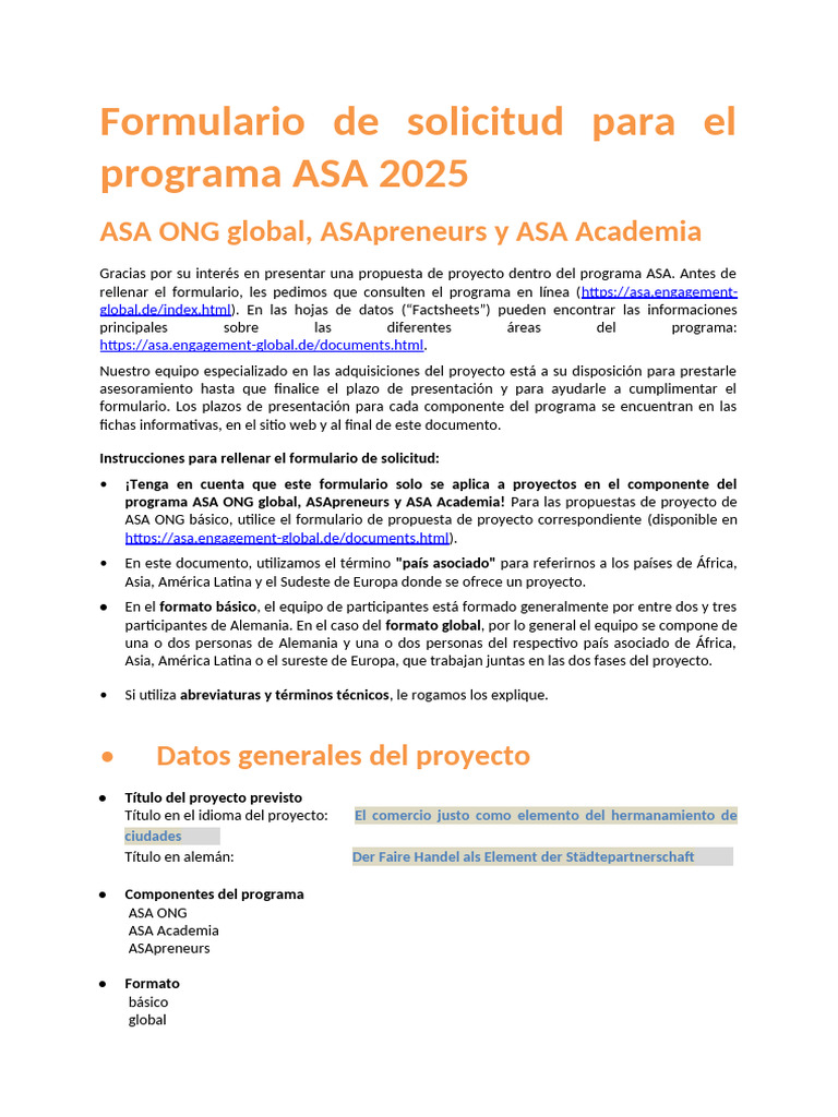Asa Formato 2025 | PDF | Sustentabilidad | Economias