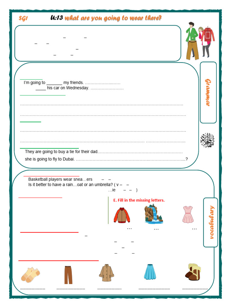 Revision SG1 U13 ET Asma | PDF