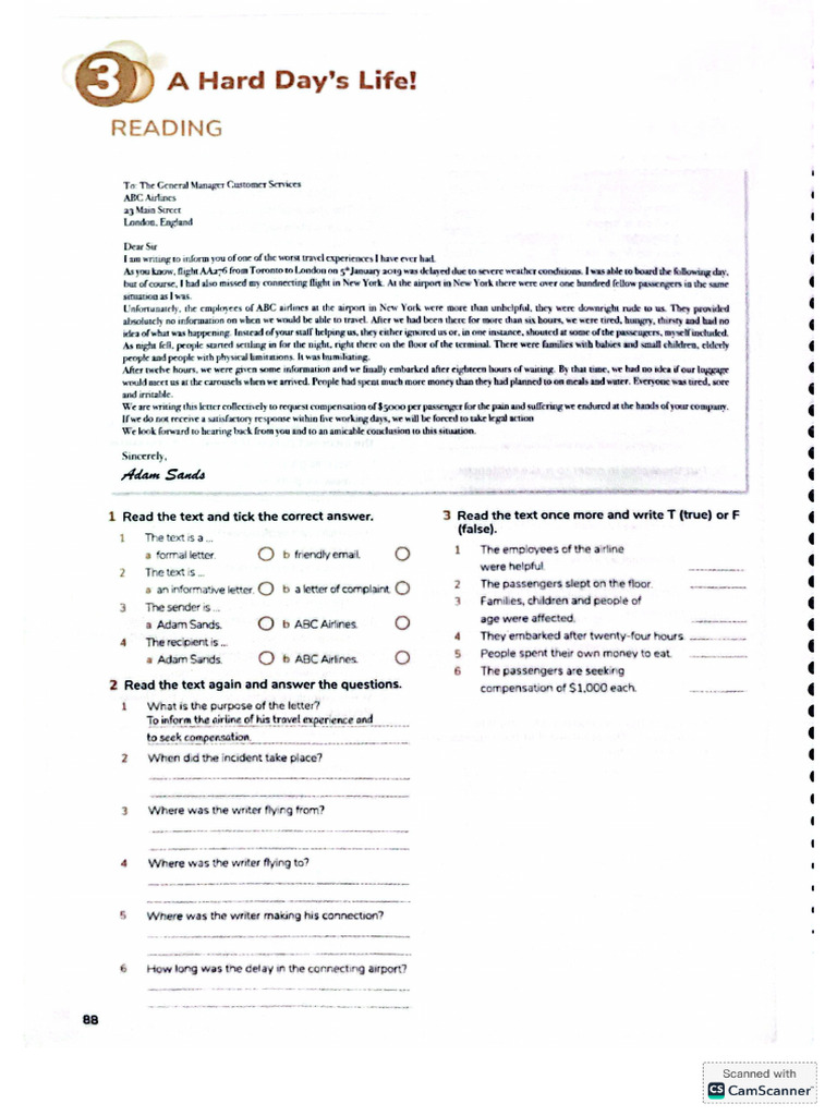 Workbook light up 4 | PDF