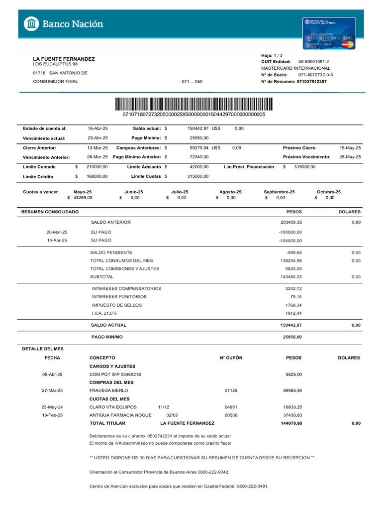 Resumen 20250416 | PDF