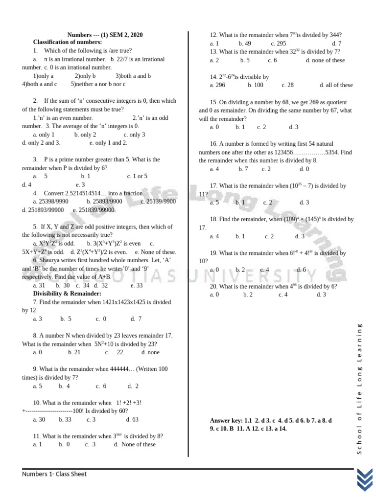 file_1697953290_GUSLLL202332953_Numbers1sem21 | PDF | Numbers | Number ...