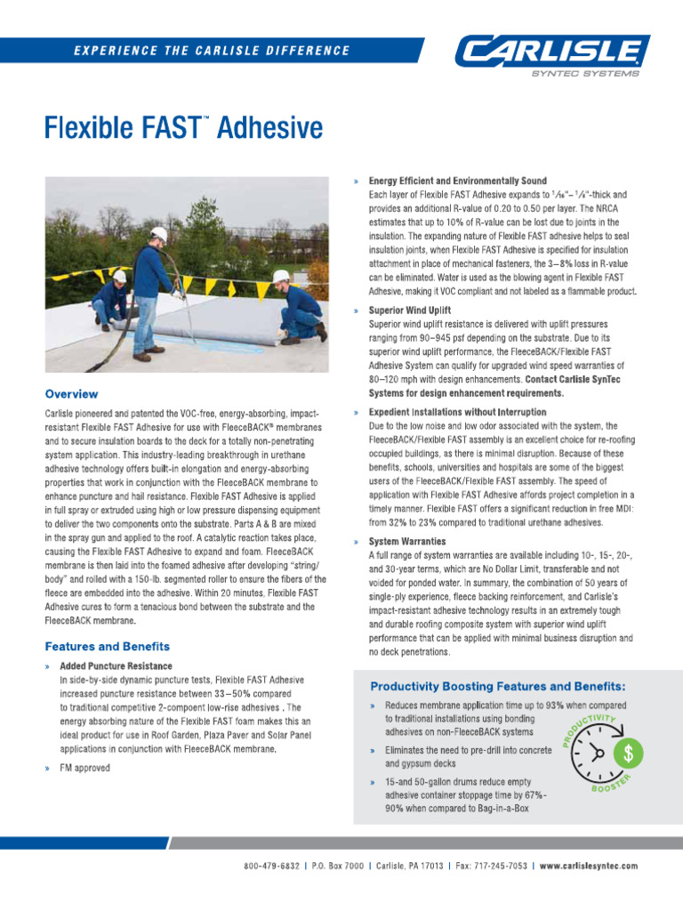 Carlisle Flexible Fast 2019 | PDF