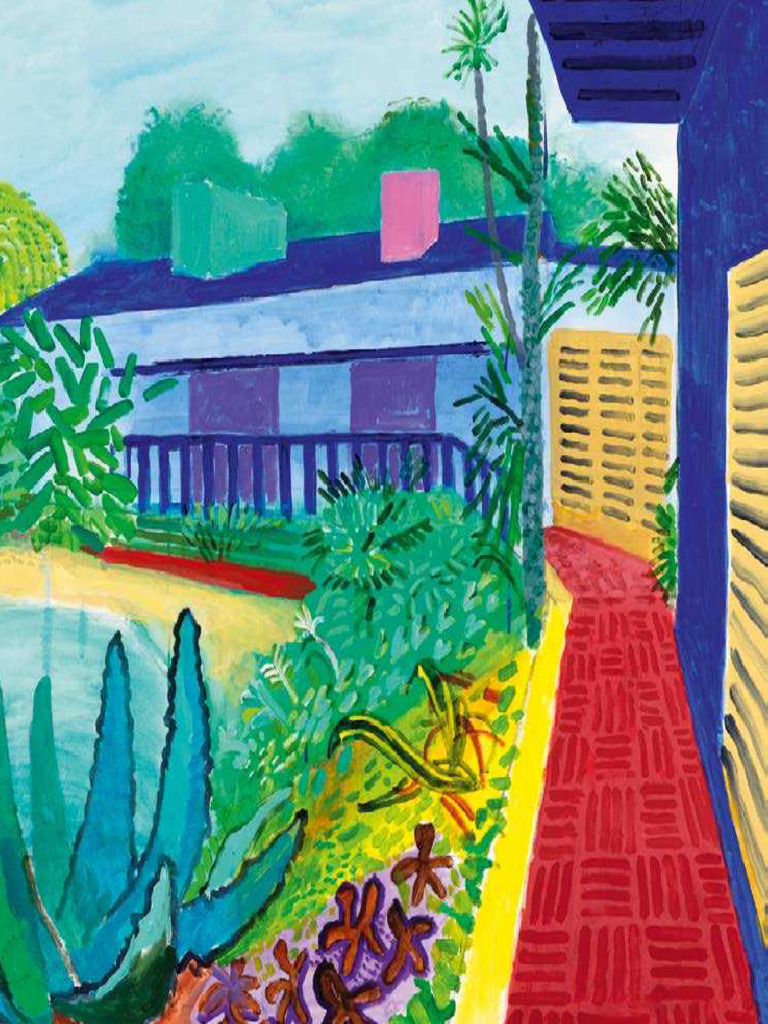 David HOCKNEY Retrospectiva TATE 2017 in | PDF | Image | Paintings
