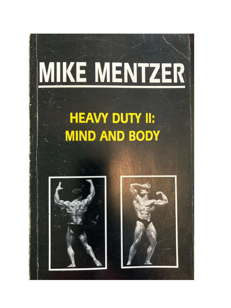 Heavy Duty II: Mente y Cuerpo | PDF | Pensamiento | Mente