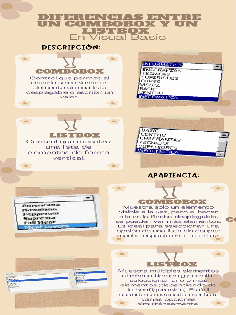 Combobox y Listbox | PDF | Informática | Software