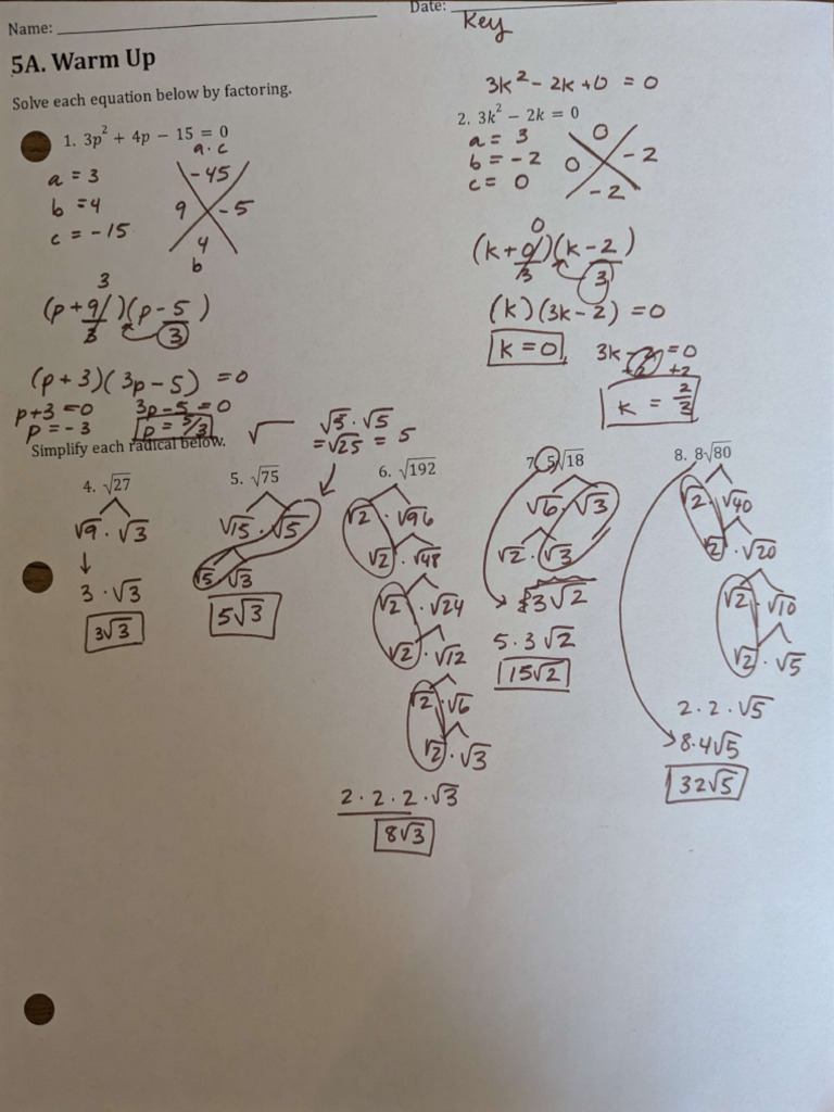 5a Pythagorean Theorem Pdf