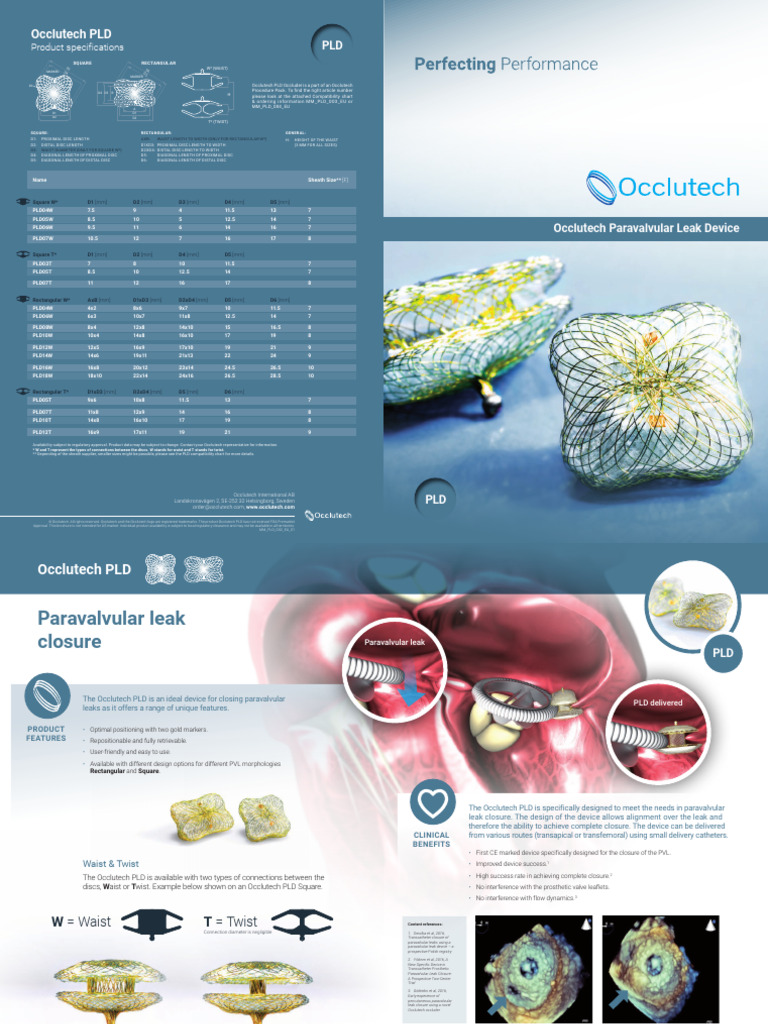 Prótese Occlutech - PLD' Com Você | PDF | Clinical Medicine