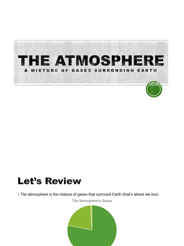 Atomosphere PowerPoint | PDF