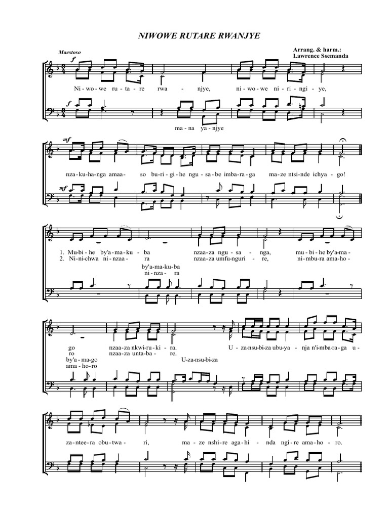 Niwowe Rutare Rwanjye-1 | PDF