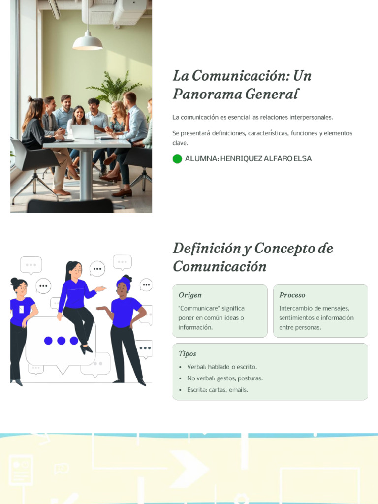 La Comuncación - Henriquez Elsa | PDF