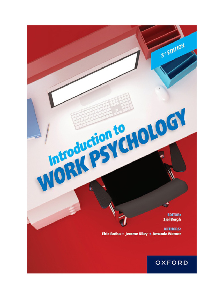 Introduction To Work Psychology | PDF | Mental Disorder | Perception