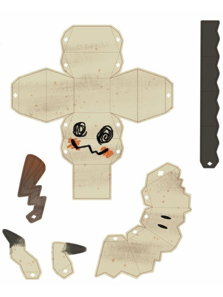 Mimikyu Papercraft | PDF