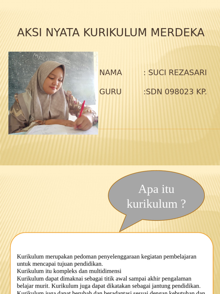 Aksi Nyata Kurikulum Merdeka (1) | PDF