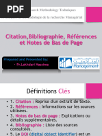 Bibliographie Aux Normes APA | PDF | Style APA | Bibliographie