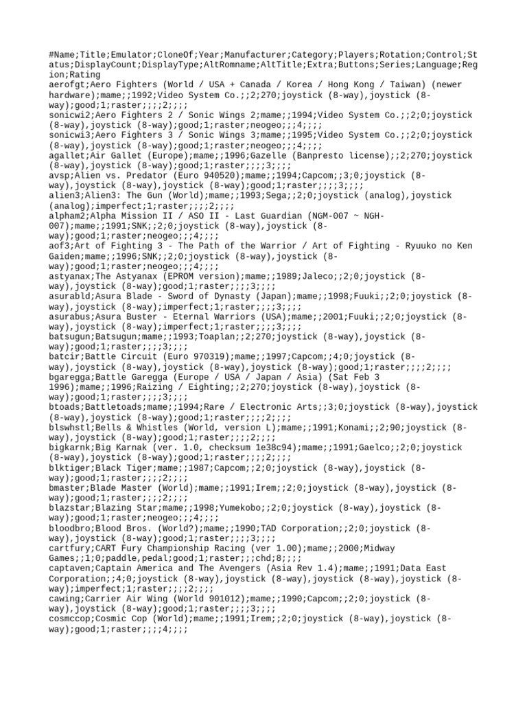 mame | PDF | Video Game Companies Of Japan | Video Game Development Companies