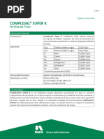 Usos y propiedades del sulfato ferroso | PDF | Hierro | Solubilidad