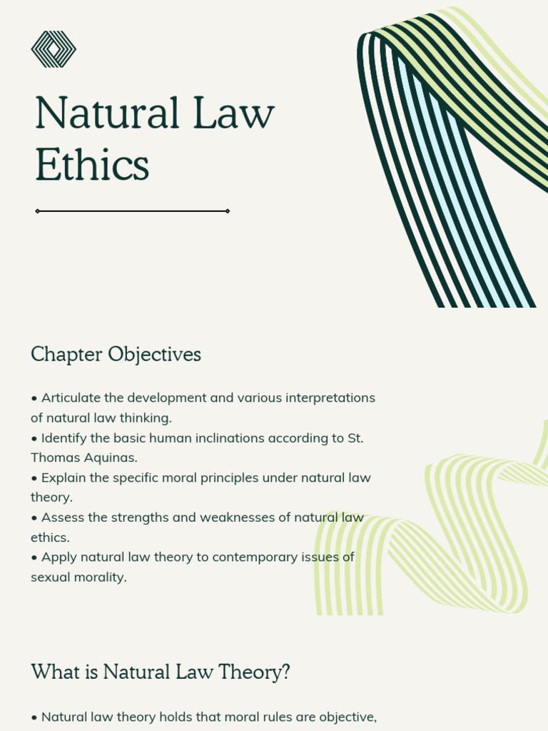 Understanding Natural Law Ethics | PDF | Natural Law | Stoicism