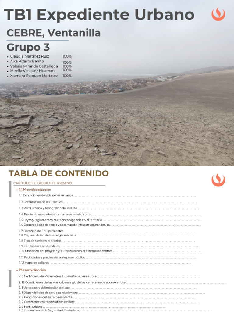 TB1 Expediente Urbano - Lineamientos | PDF | Residuos sólidos urbanos | Gestión de residuos