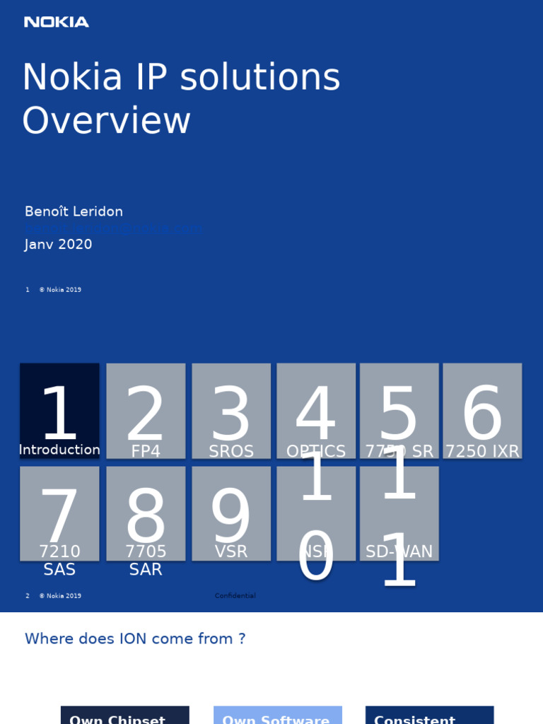 Nokia 7750SR Product Overview | PDF | Network Switch | Router (Computing)