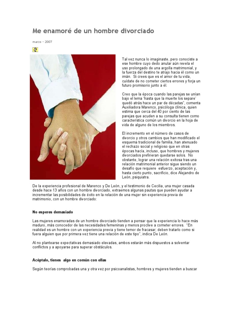 Consejos para Amar a un Divorciado | PDF | Divorcio | Familia