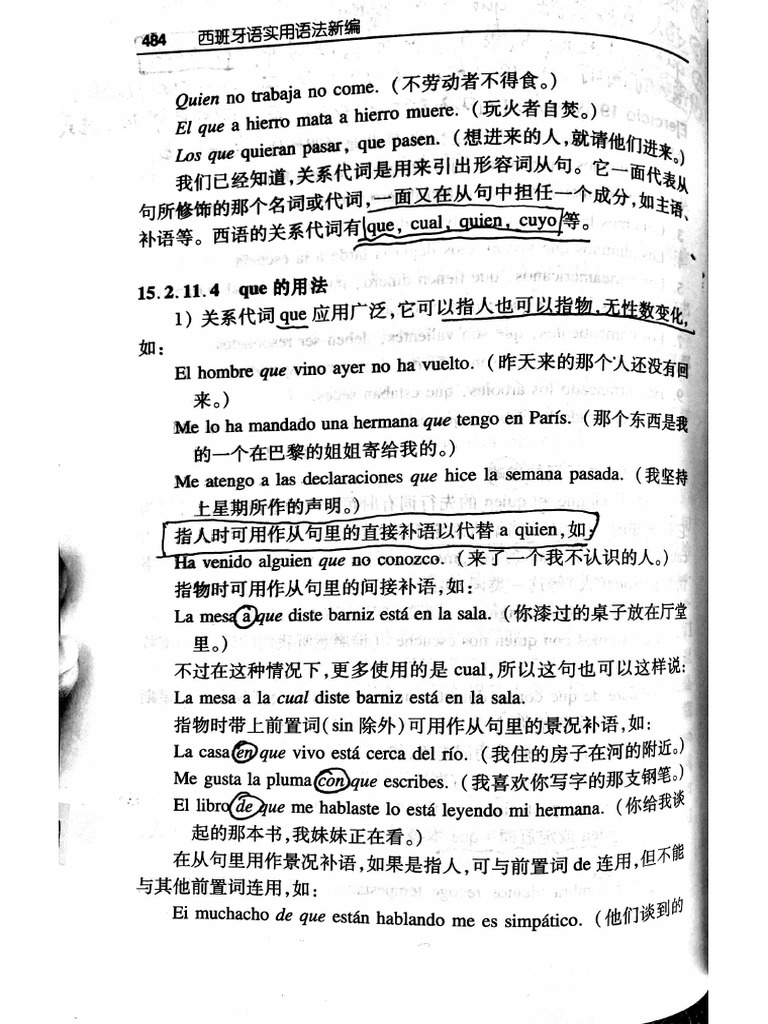 que和cual的用法 | PDF