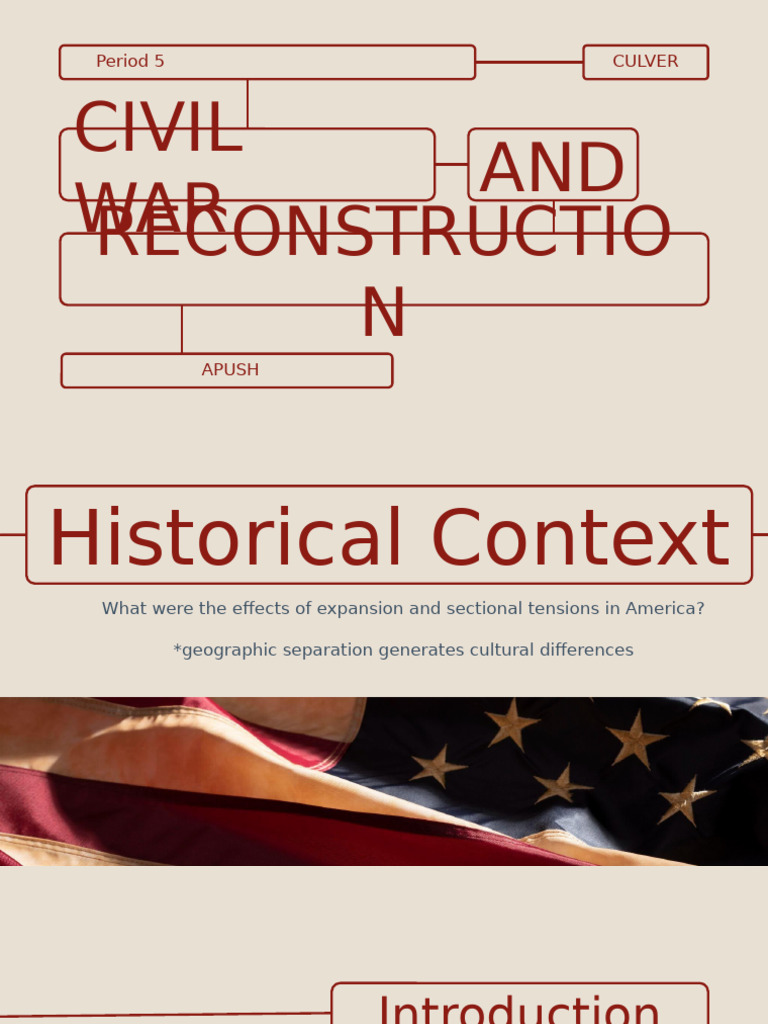 Period 5 - The Civil War Slides Notes | PDF | Confederate States Of ...