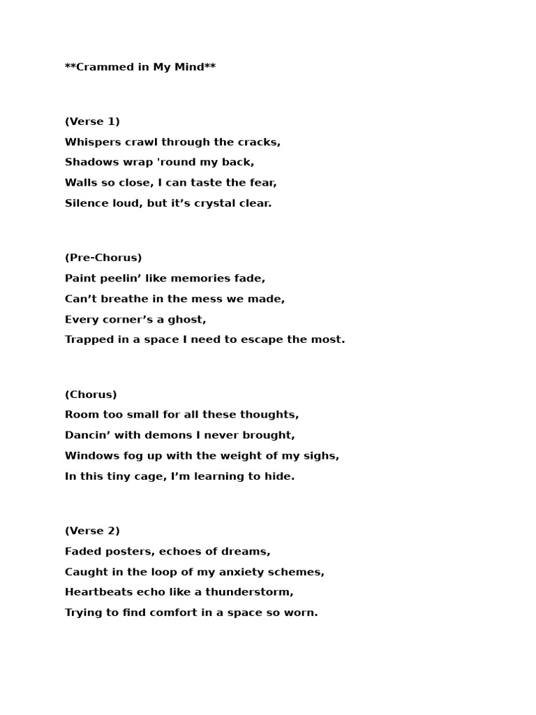 Room too Small | PDF