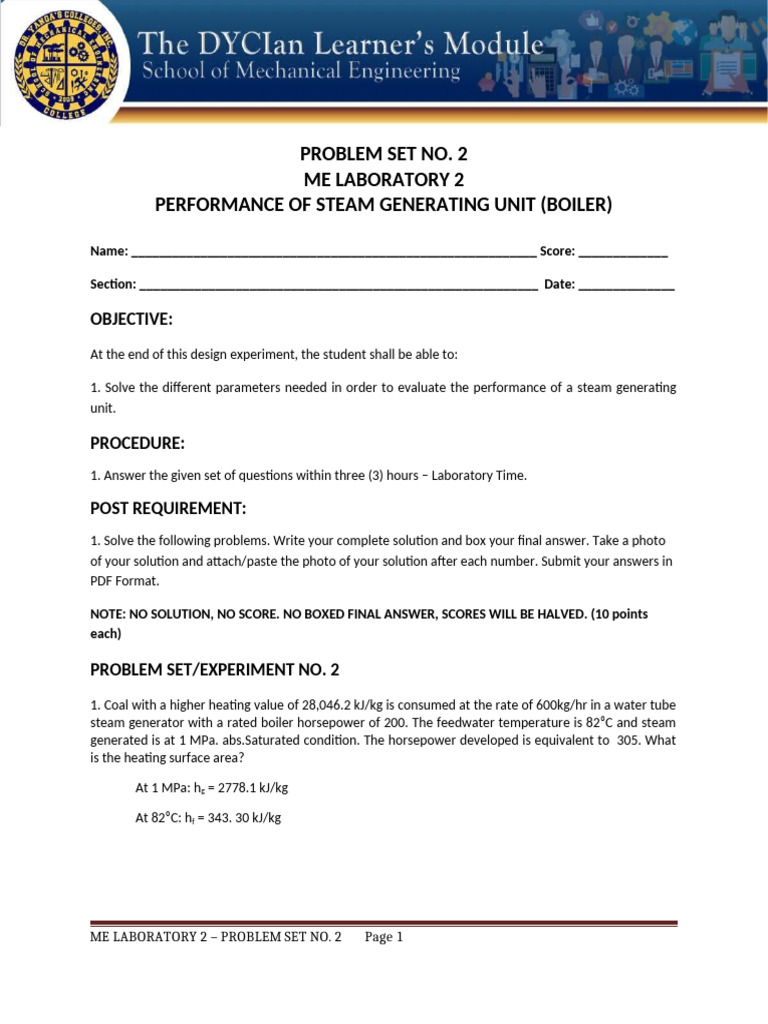 ME-LAB-2-PROBLEM-SET-NO.-2 | PDF