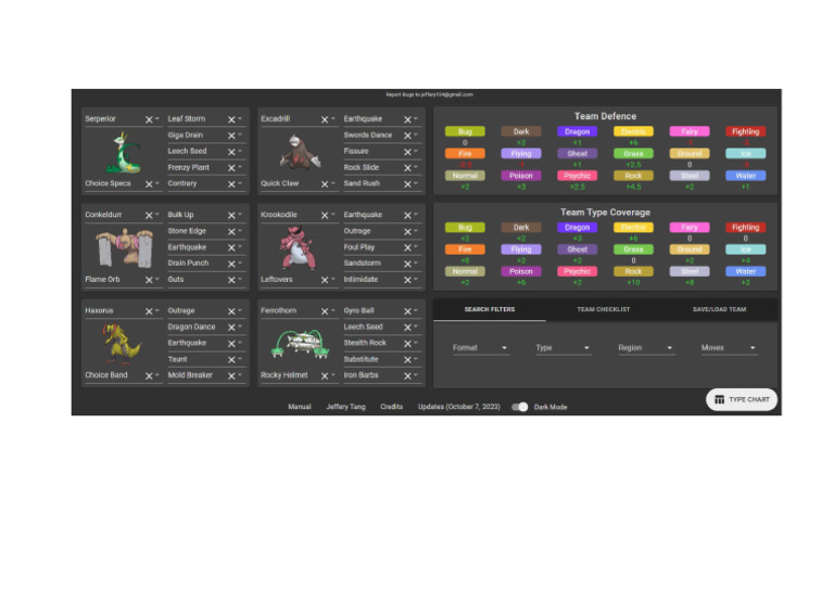 Teambuild Pokemon | PDF