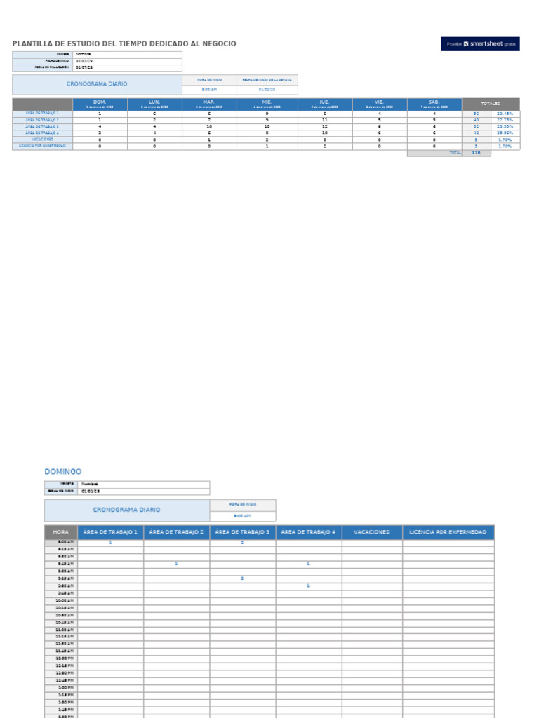 IC Business Time Study 28061 ES | PDF