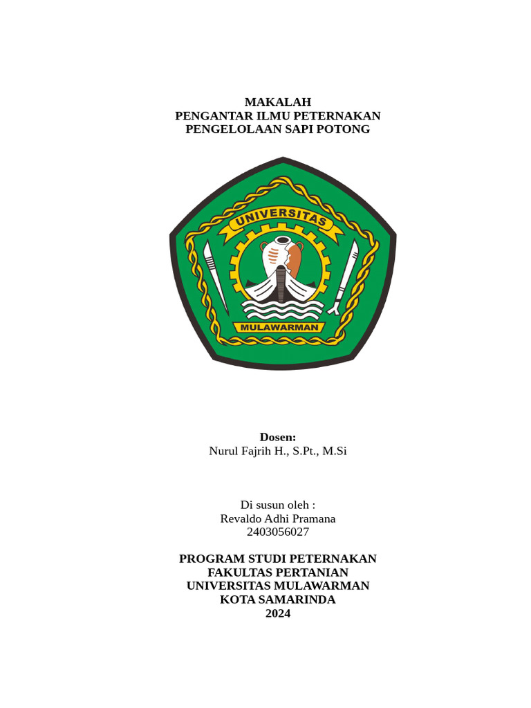 Gambar Gigi Sapi Potong Poel | PDF