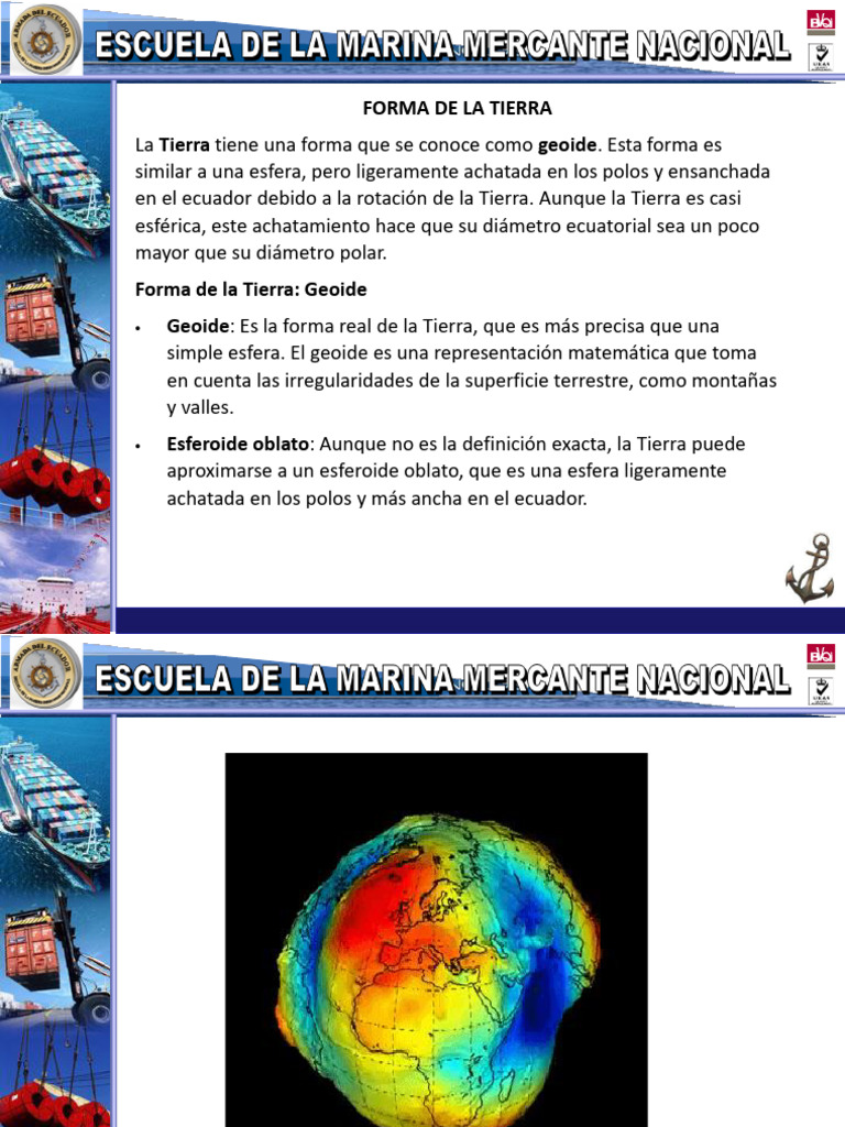 GRUPO 1 Forma de La Tierra - Presentacion | PDF | Ecuador | Tierra