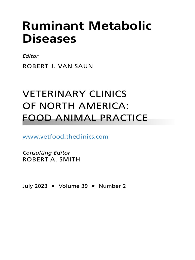 Ruminant-Metabolic-Diseases VFP 6 | PDF