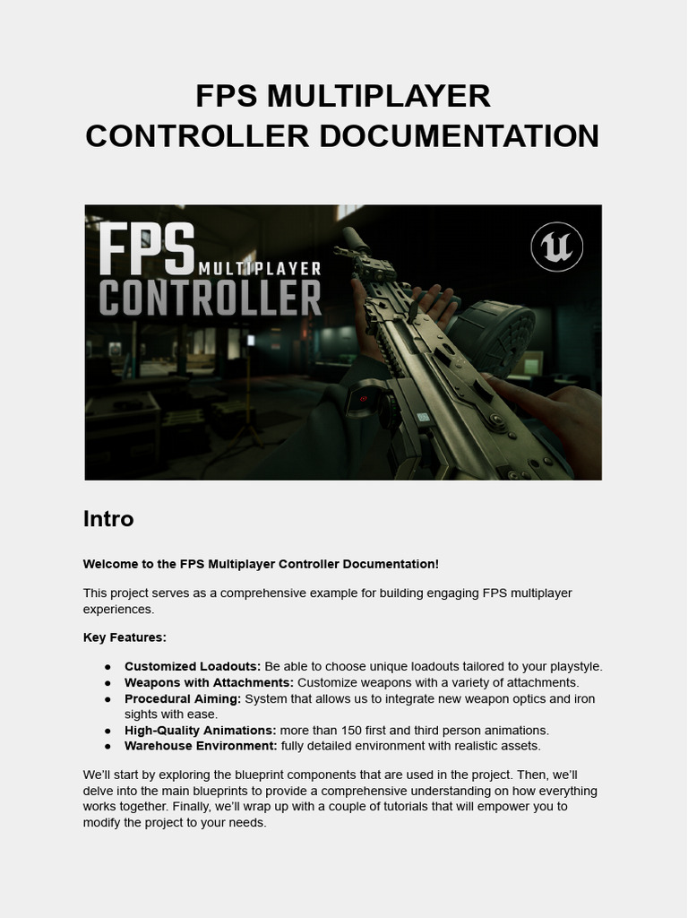 Fps Controller Documentation | PDF | Variable (Computer Science) | Computing