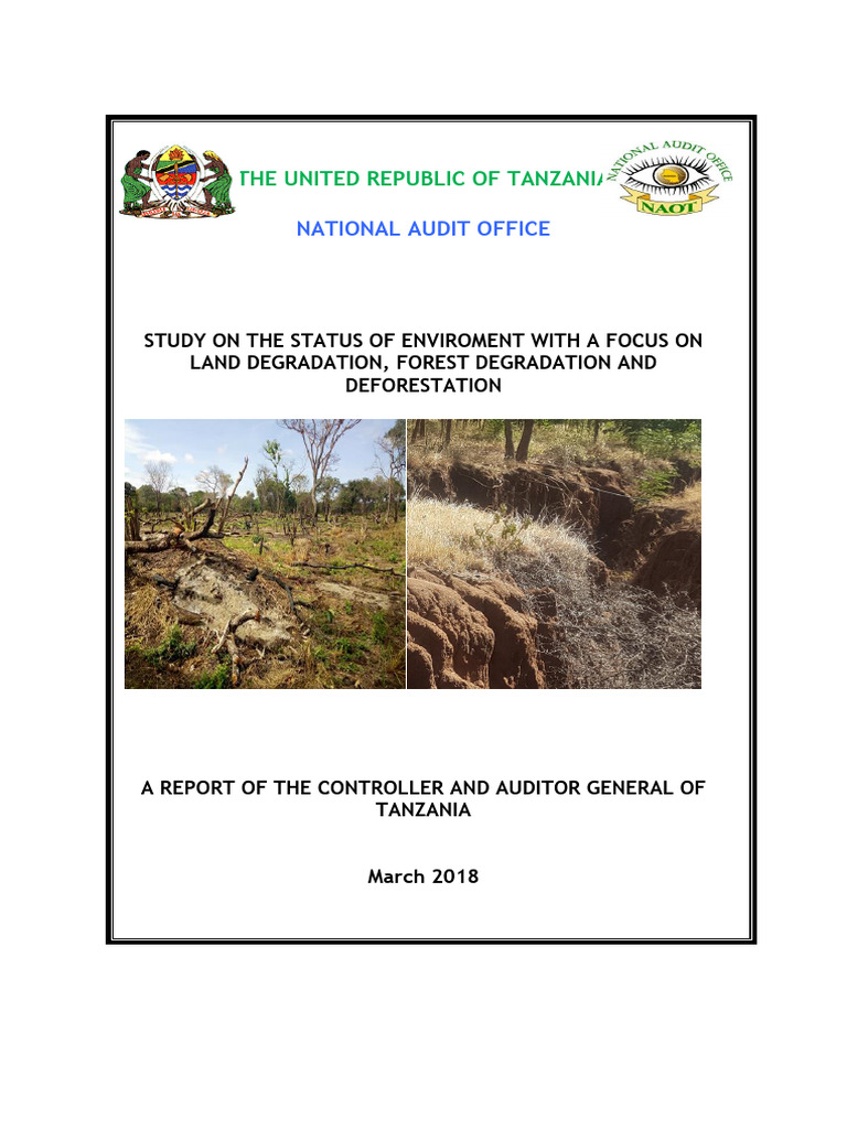 Performance Audit Report On The Status of Environment With A Focus On ...