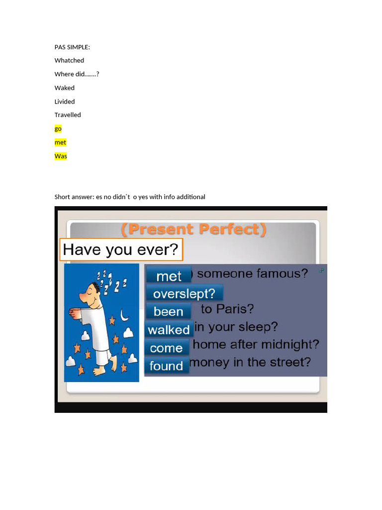 Pas Simple | PDF