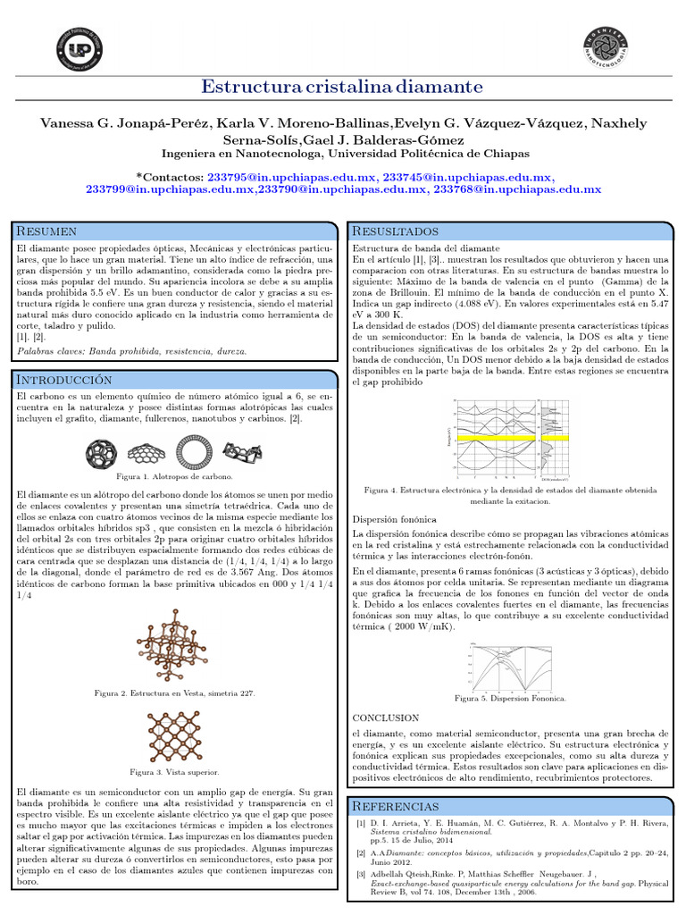 baposter_Template__1_ (1) | PDF | Carbón | Diamante