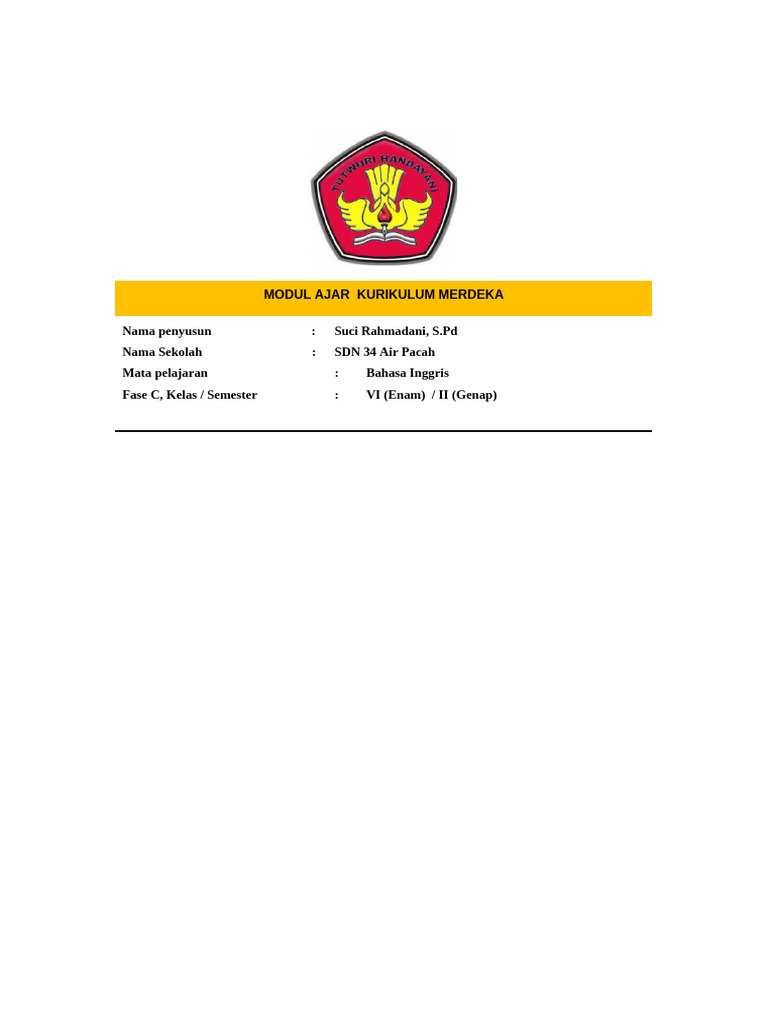 B.ing MODUL AJAR UNIT 8 | PDF