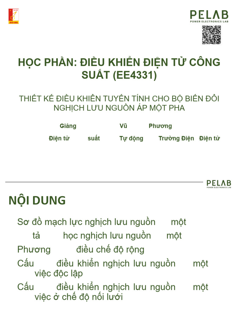 Control of DC_AC | PDF