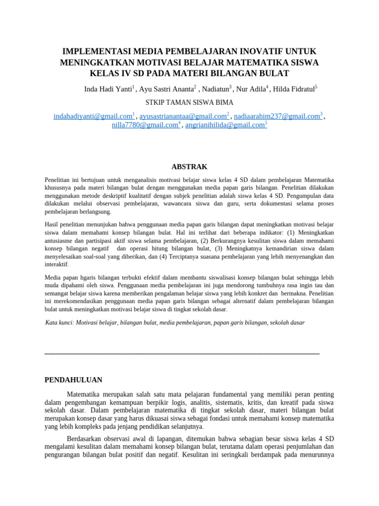 Artikel Ilmiah Revisi Ayu | PDF