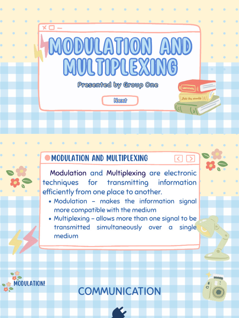 Chapter 1 Report (Second) | PDF | Modulation | Data Compression